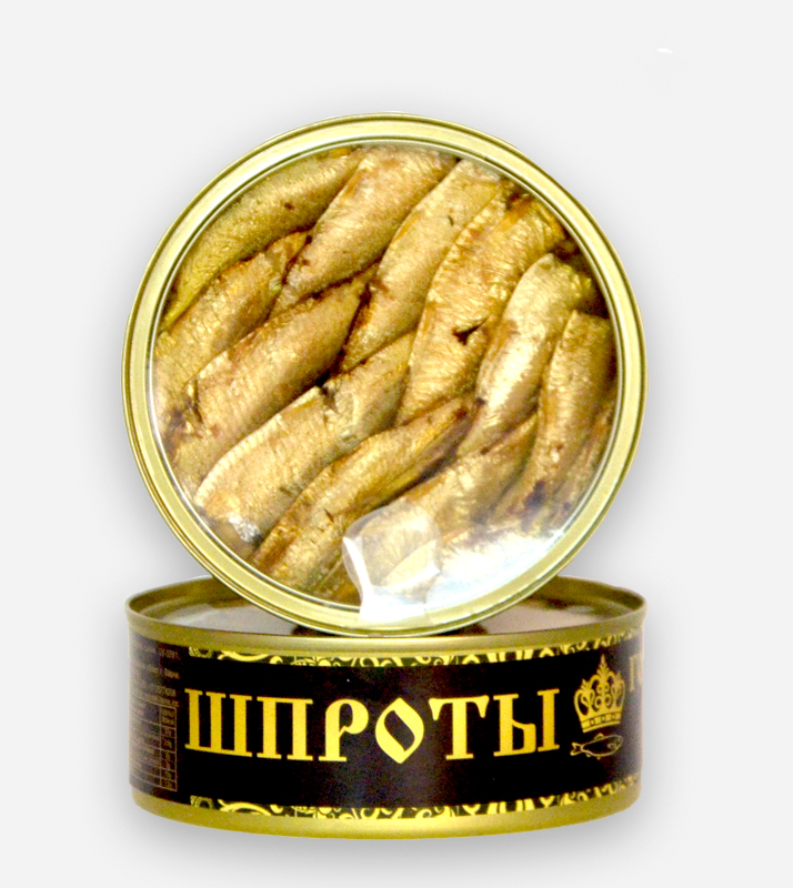 Sprot in ulei "Gosudarev Zakaz" plast 240 gr S - Berezka