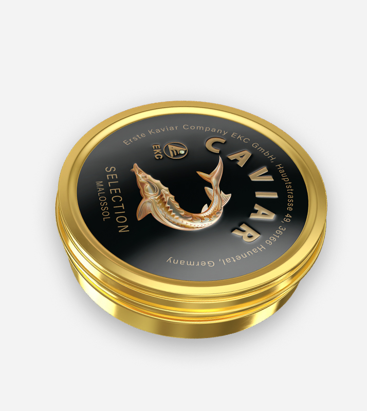 Caviar negru de sturion (nisetru) - Berezka