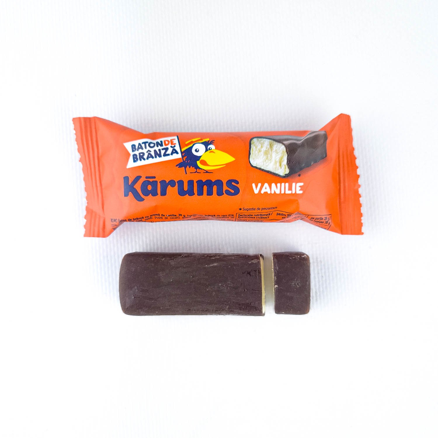 Baton de brânză cu aromă de vanilie Karums - Berezka